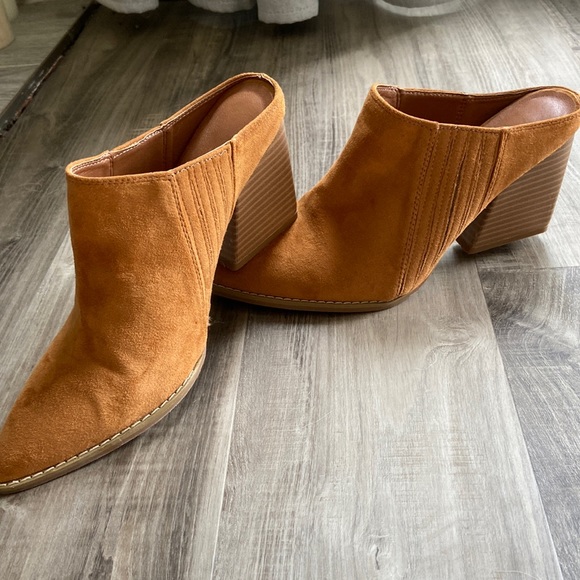 Shoes | Tan Suede Ankle Boots | Poshmark